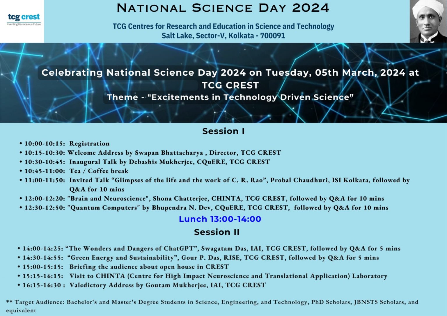 National Science Day 2024 Celebration – TCG Crest