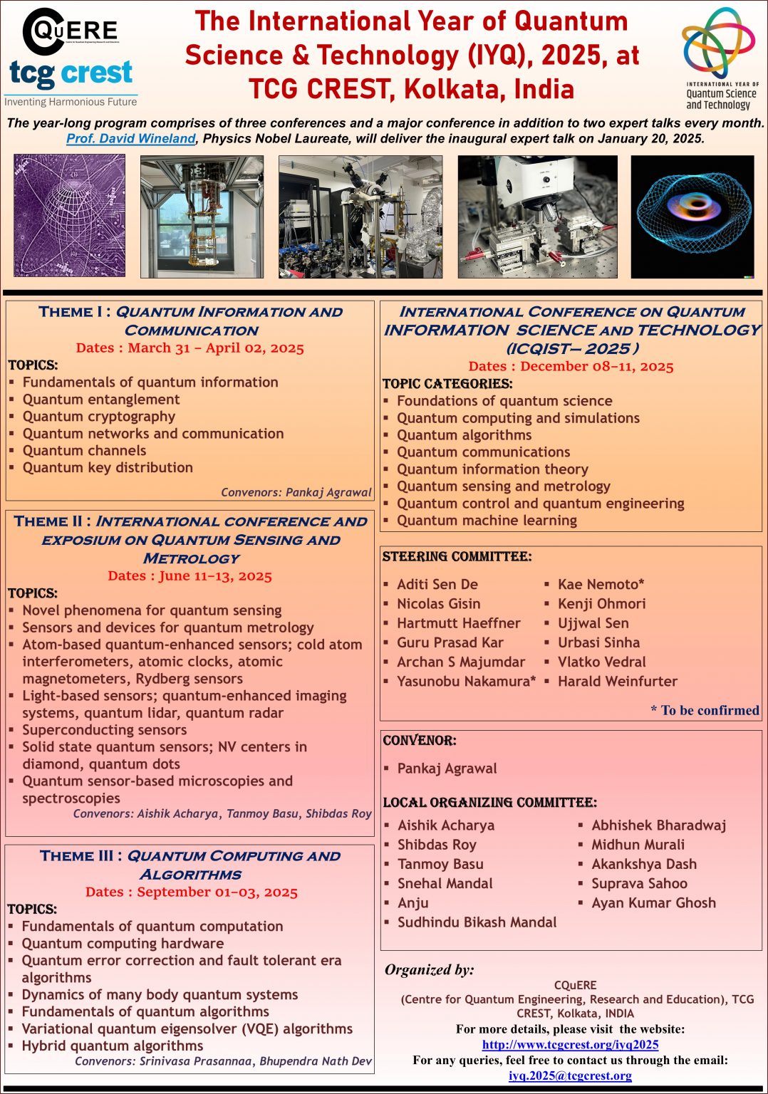 International Year of Quantum Science and Technology 2025 – TCG Crest