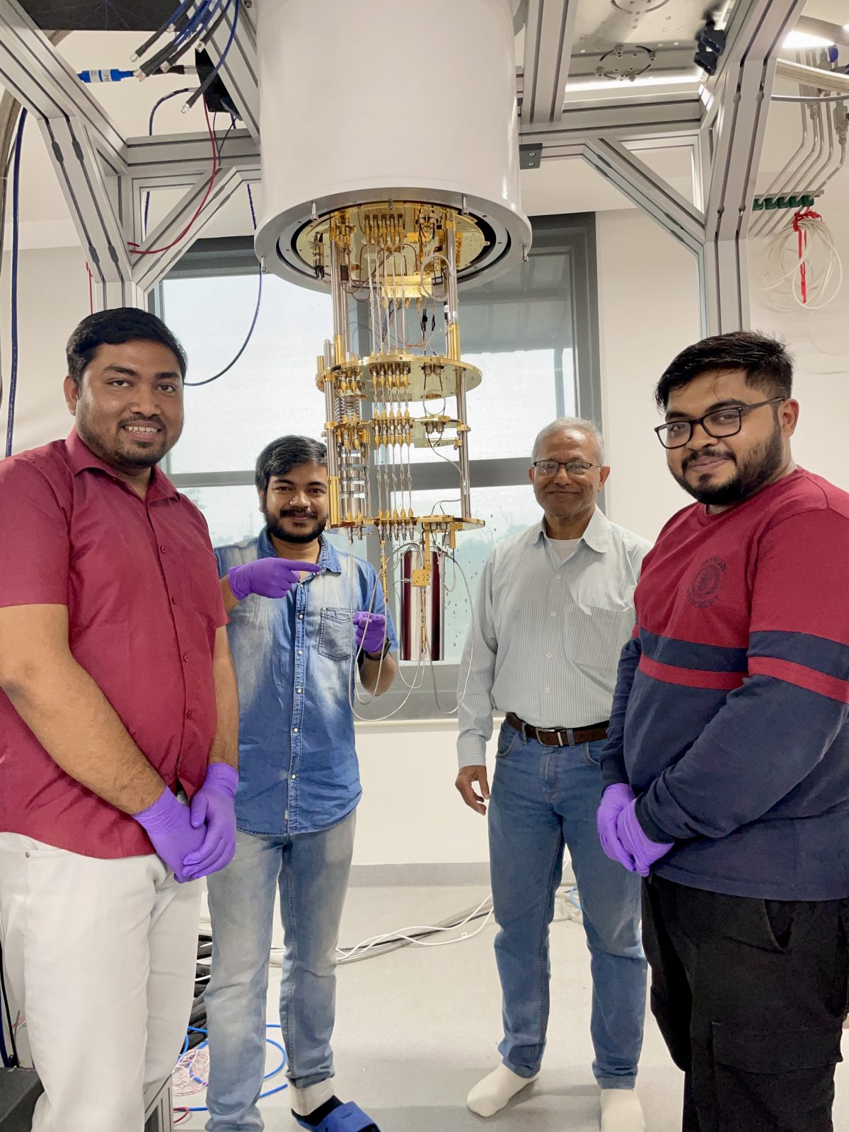 Superconducting Qubit Lab – Lab Facilities – TCG Crest